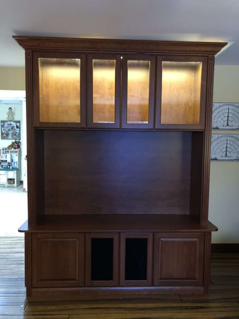 Custom Entertainment Center in Elmhurst - Chicagoland Home Products